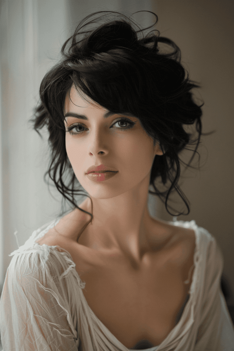 47 Up Dos for Medium Hair Over 40 - Project Hairstyles