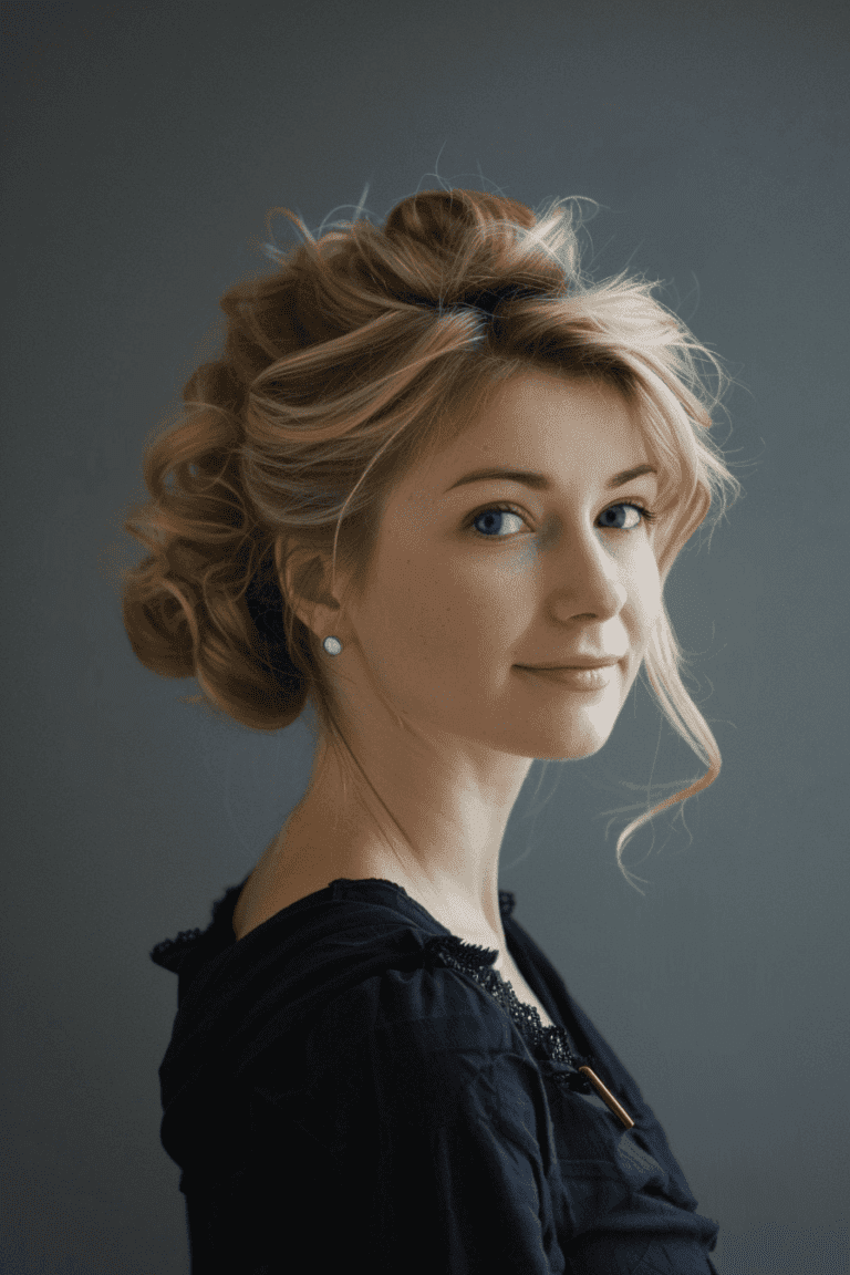 47 Up Dos for Medium Hair Over 40 - Project Hairstyles