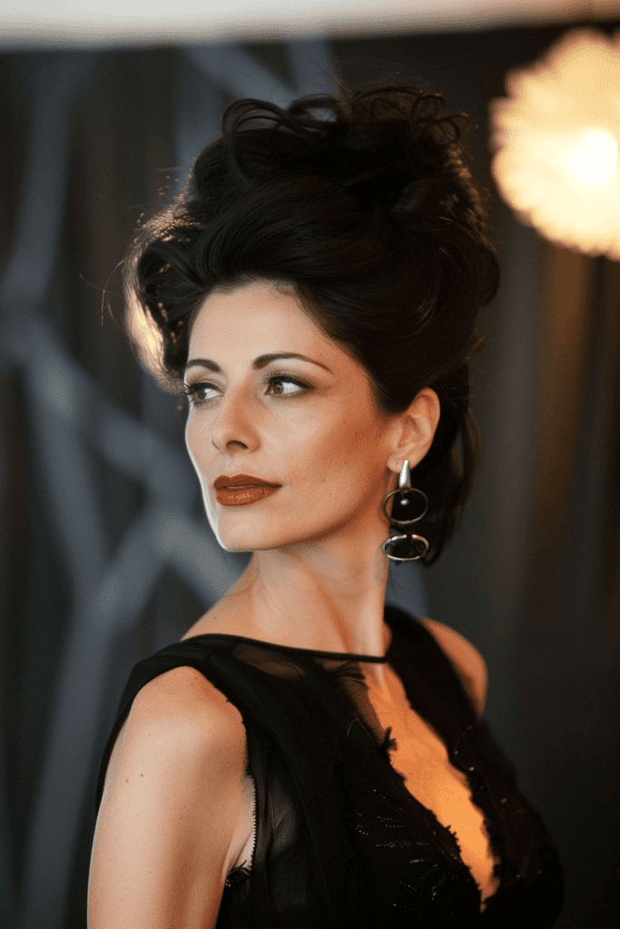 47 Up Dos for Medium Hair Over 40 - Project Hairstyles