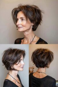 40 Short Bob Hairstyles for Woman Over 40