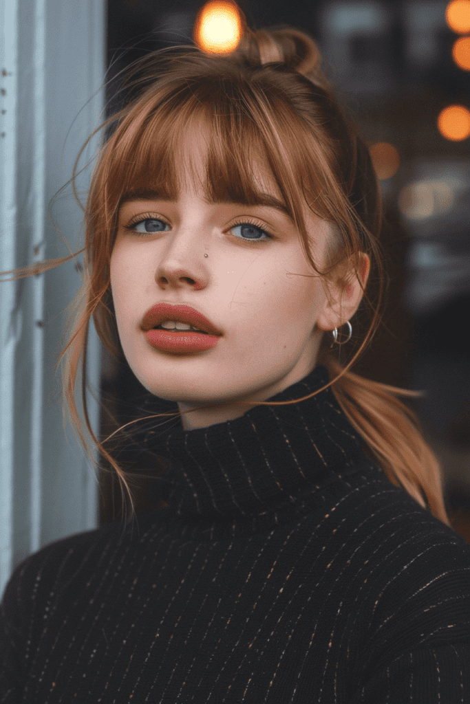 52 Subtle Trendsetting Bangs - Project Hairstyles