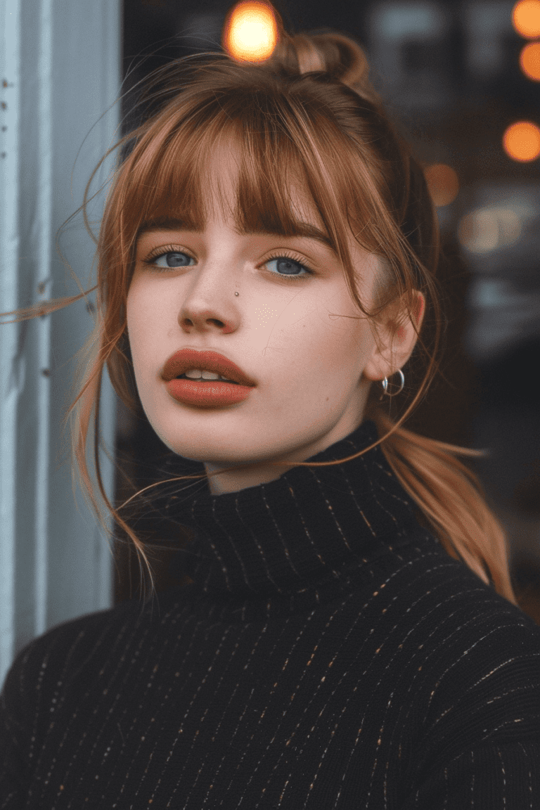 52 Subtle Trendsetting Bangs - Project Hairstyles