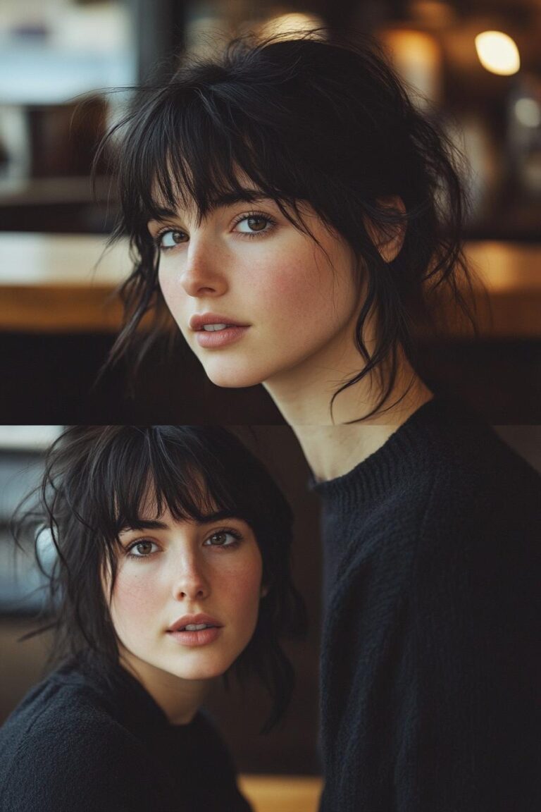 33 Gorgeous Ways to Style Side Swept Bangs