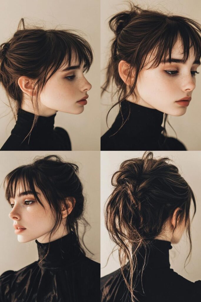 33 Gorgeous Ways to Style Side Swept Bangs
