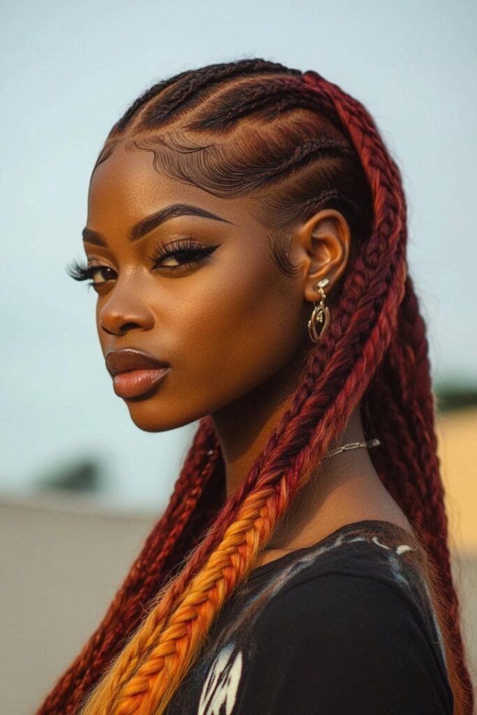 28 Long Subtle Calico Hairstyles - Project Hairstyles