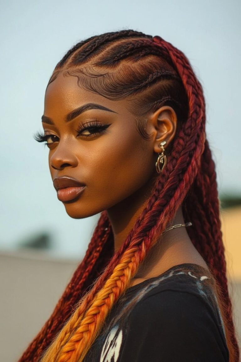 28 Long Subtle Calico Hairstyles - Project Hairstyles