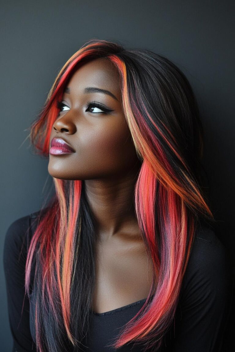 37 Best Dark Hair with Highlights Ideas