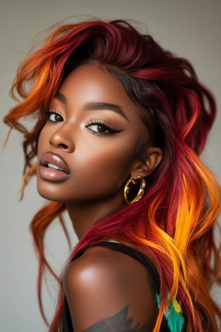 28 Long Subtle Calico Hairstyles - Project Hairstyles