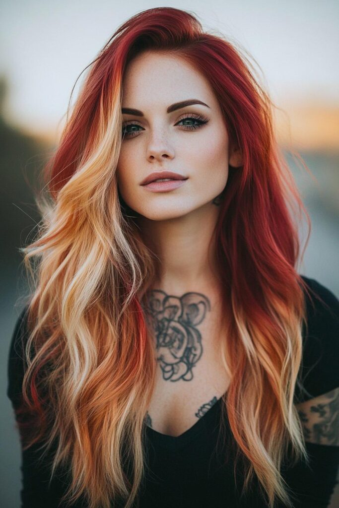28 Long Subtle Calico Hairstyles - Project Hairstyles