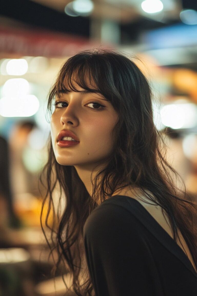 33 Gorgeous Ways to Style Side Swept Bangs