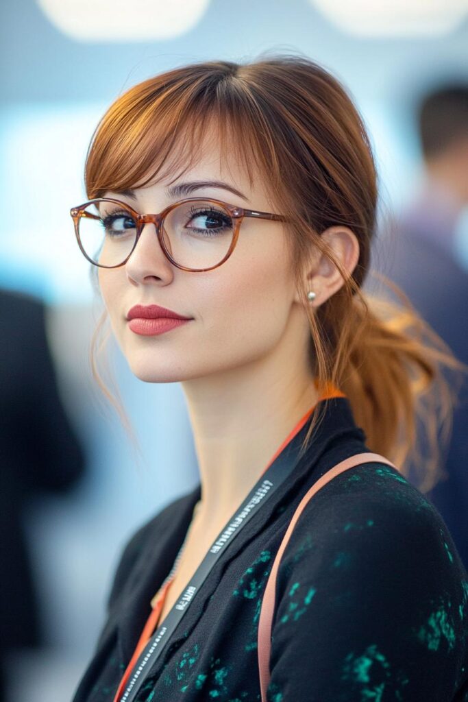 33 Gorgeous Ways to Style Side Swept Bangs