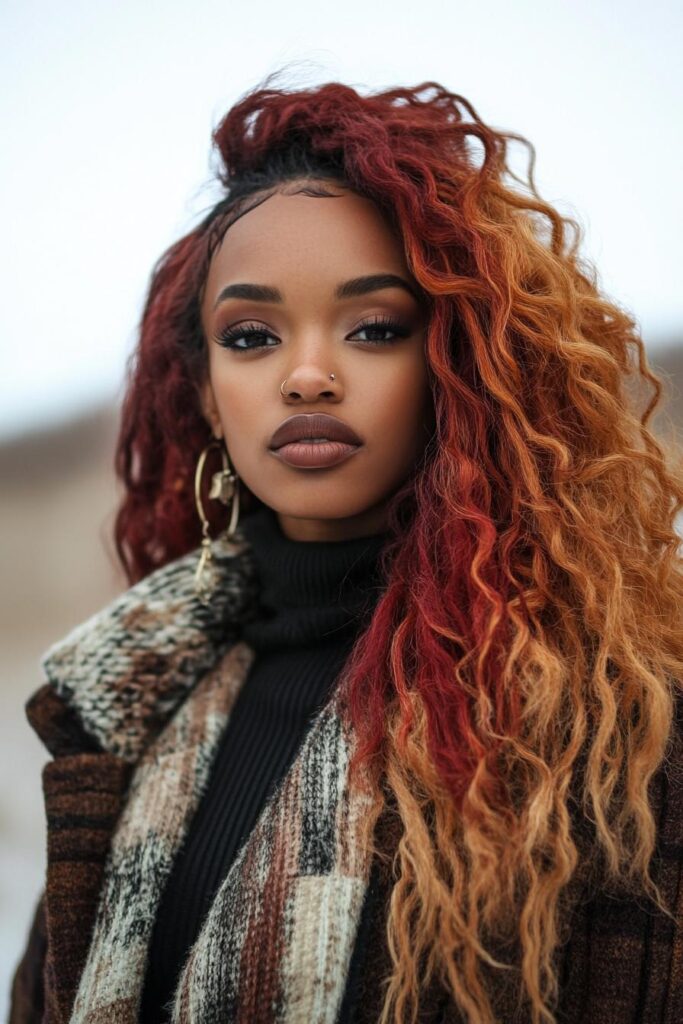 28 Long Subtle Calico Hairstyles - Project Hairstyles