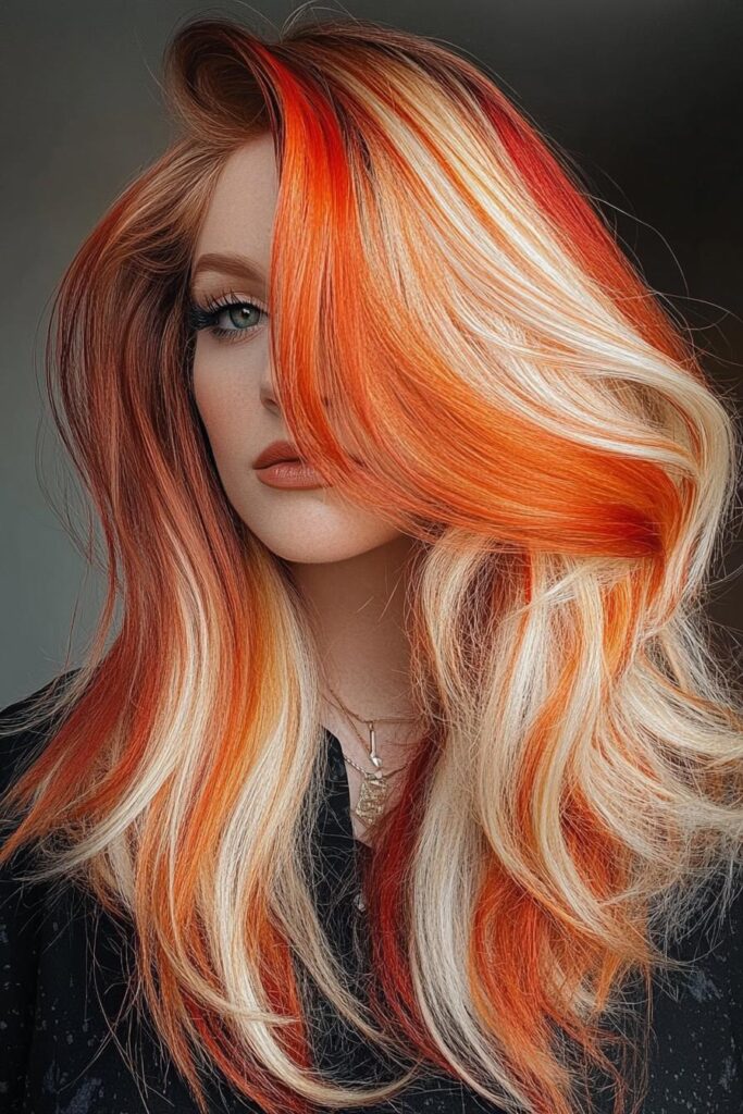 28 Long Subtle Calico Hairstyles - Project Hairstyles