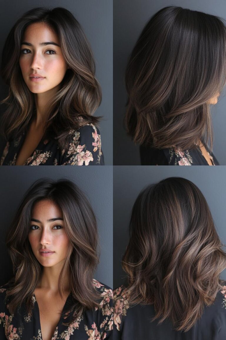 26 Low Maintenance Brunette Balayage Ideas