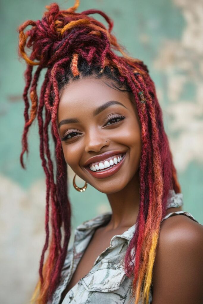 28 Long Subtle Calico Hairstyles - Project Hairstyles