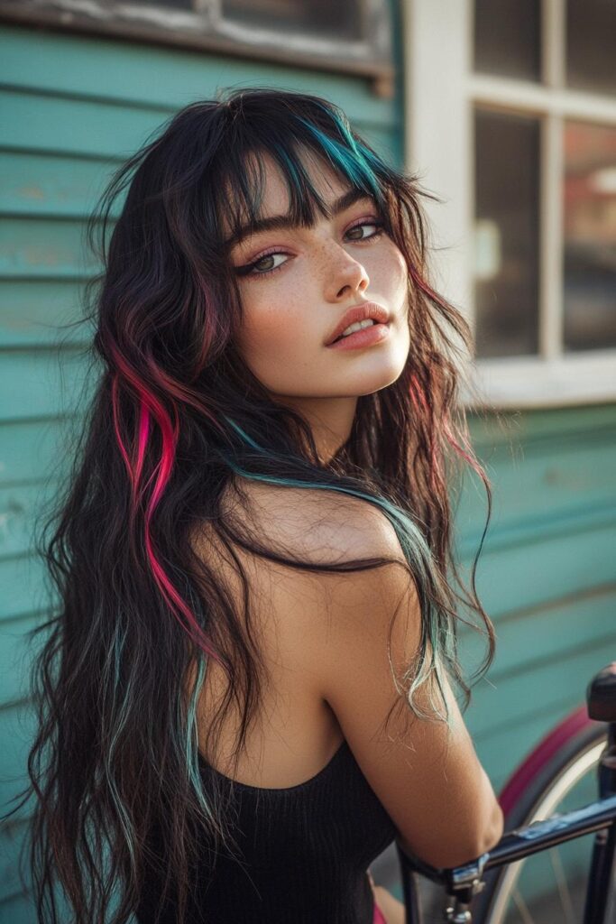 37 Best Dark Hair with Highlights Ideas