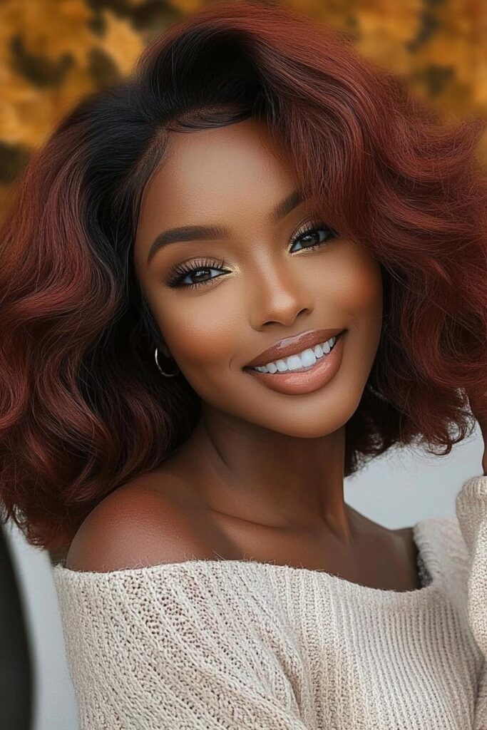 30 Beautiful Fall Hair Colors for Black Women