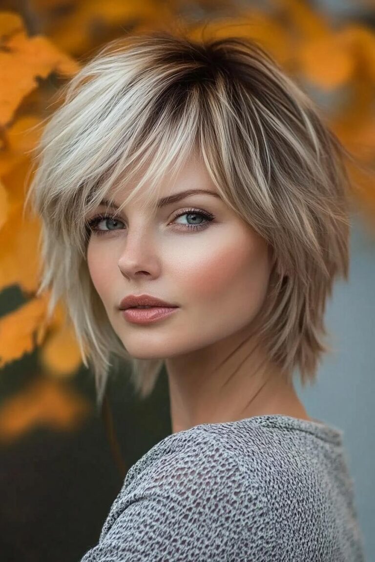 30 Trendy Short Hair with Layers Ideas