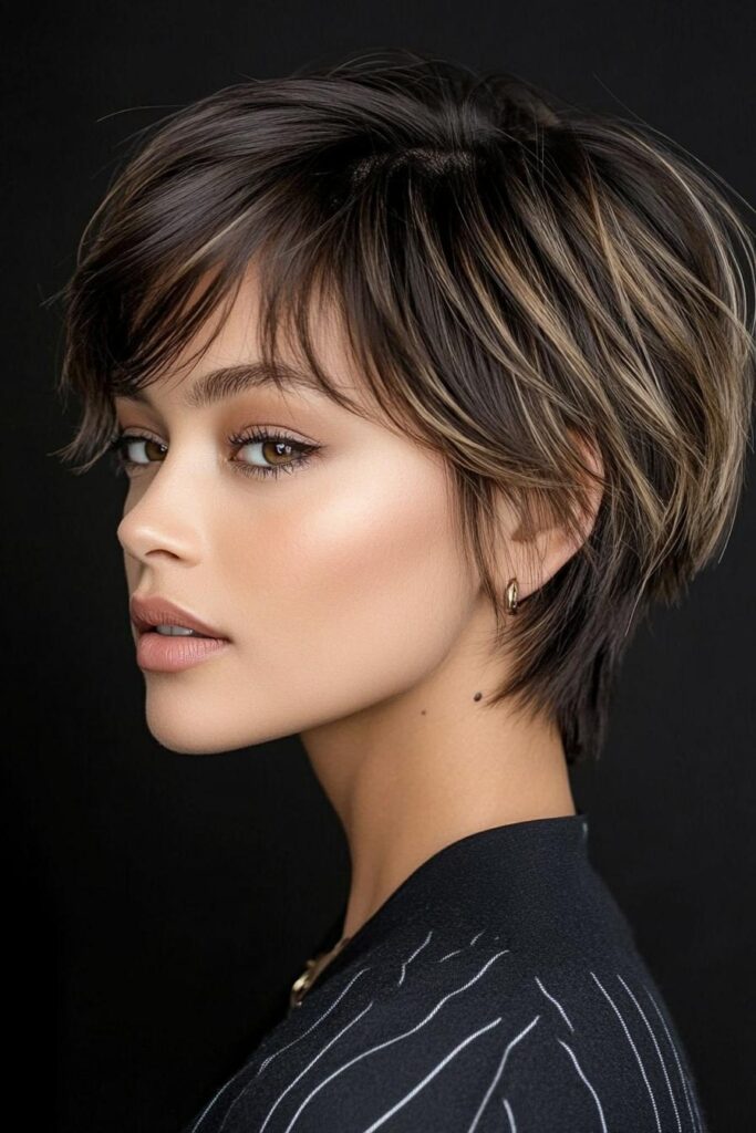 30 Trendy Short Hair with Layers Ideas