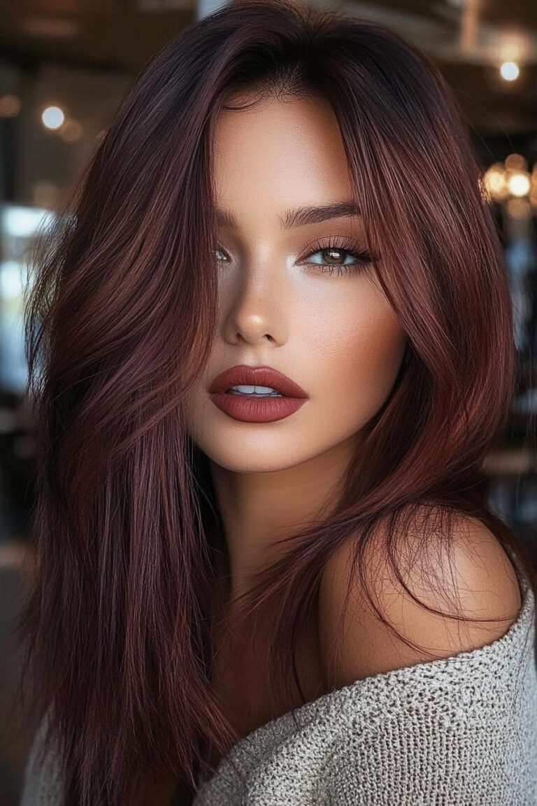 20 Rich Fall Hair Colors for Brunettes
