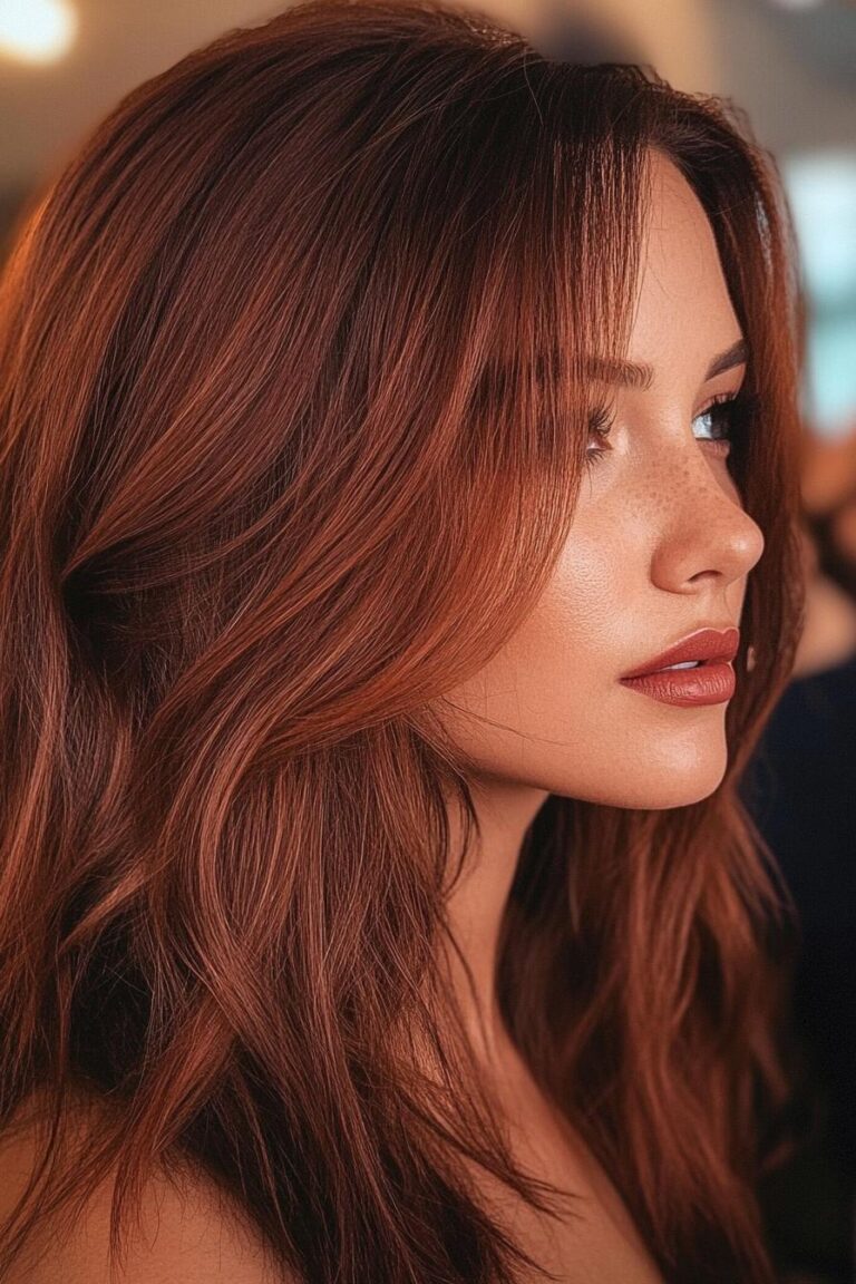 20 Rich Fall Hair Colors for Brunettes