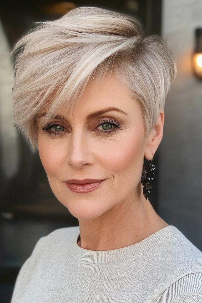 31 Sassy Hairstyles for Older Women with Attitude