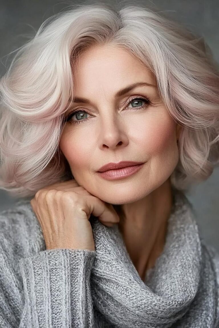 35 Winter Hair Color Ideas For Women Over The 70
