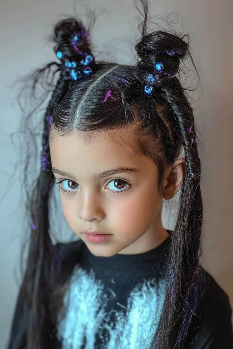 25 Spooktacular Halloween Hairstyles for Kids