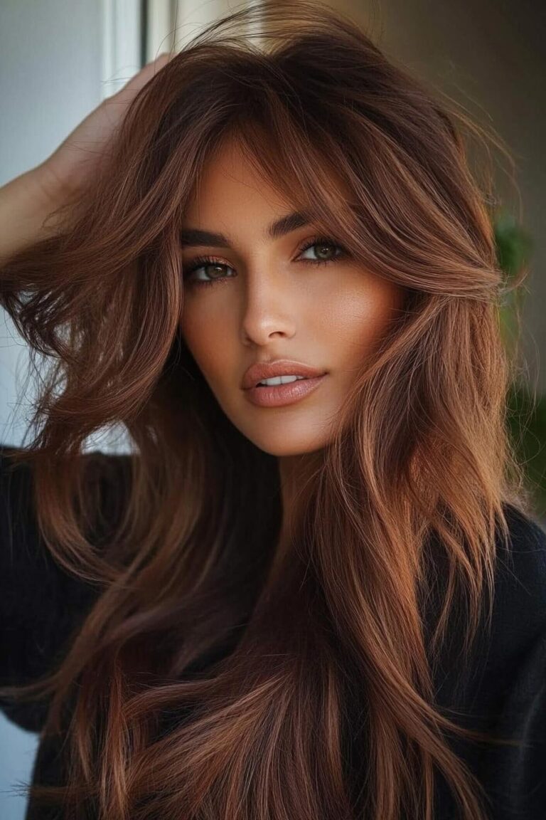 20 Rich Fall Hair Colors for Brunettes