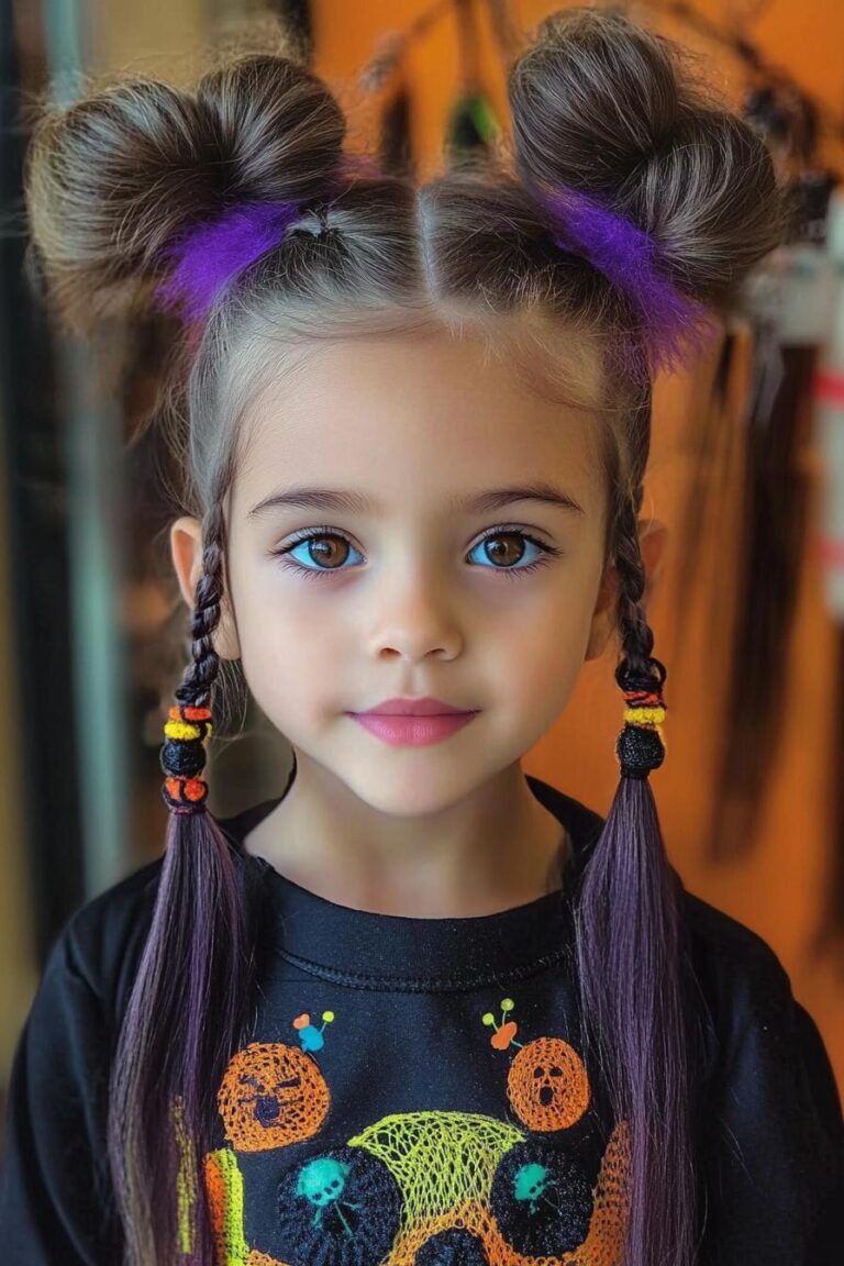25 Spooktacular Halloween Hairstyles for Kids