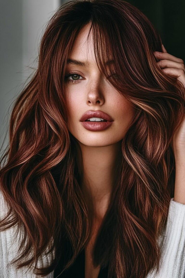 40 Cozy Winter Hair Color Ideas to Try This Season