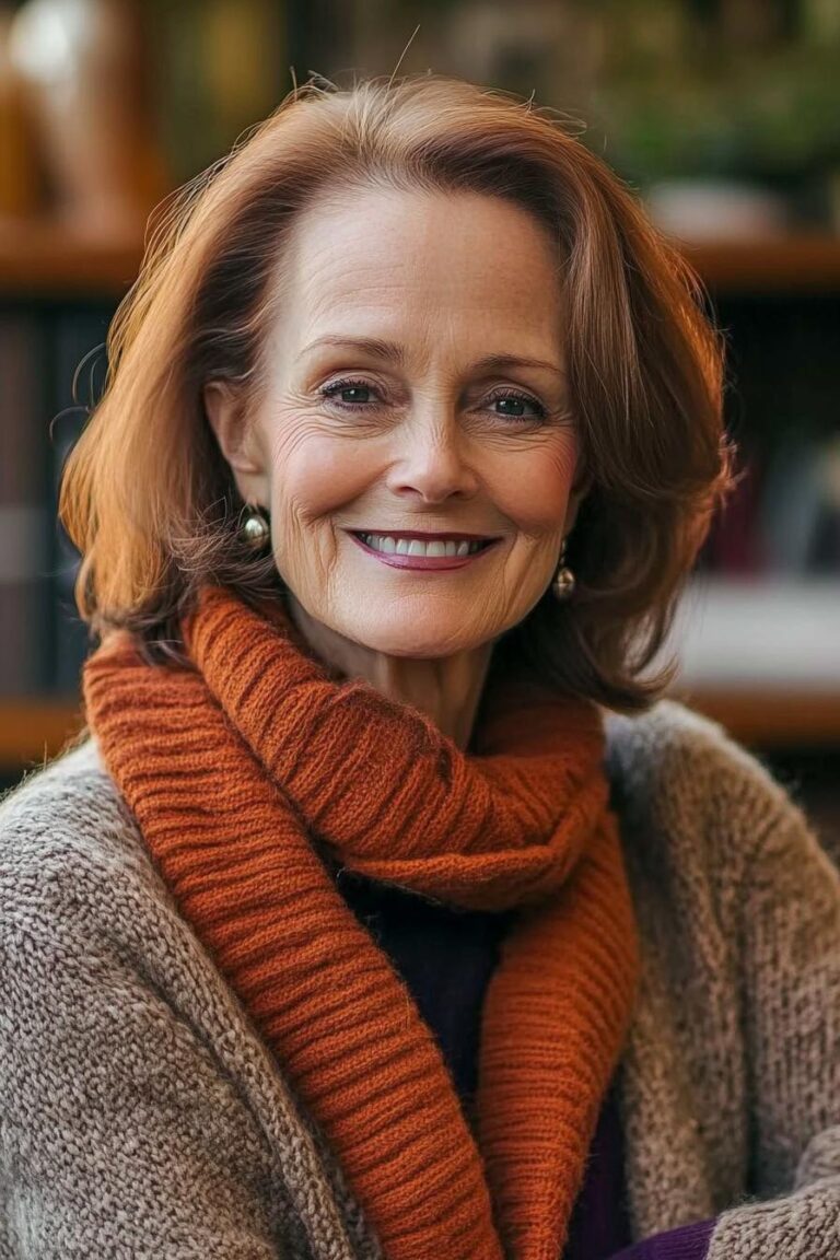 35 Winter Hair Color Ideas For Women Over The 70