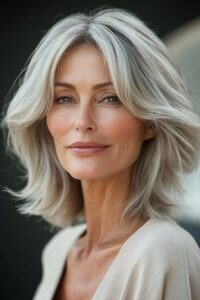 31 Easy to Style Silver Fox Haircuts for Active Women