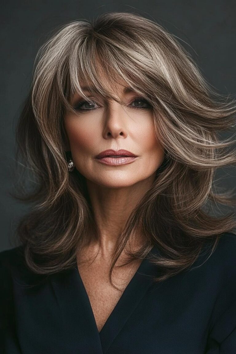 25 Flattering Medium Styles That Minimize Face Sagging