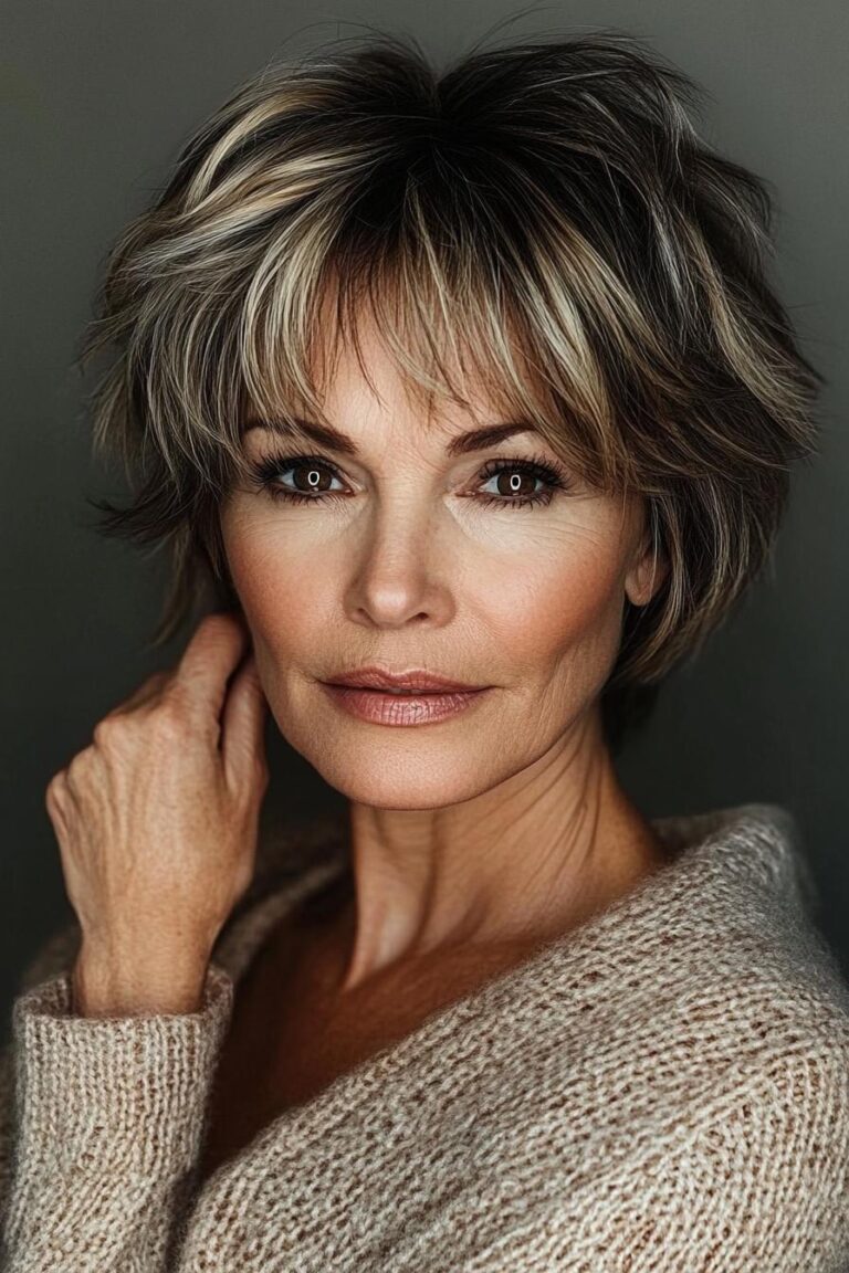 20 Elegant Short Haircuts for Women Over 65