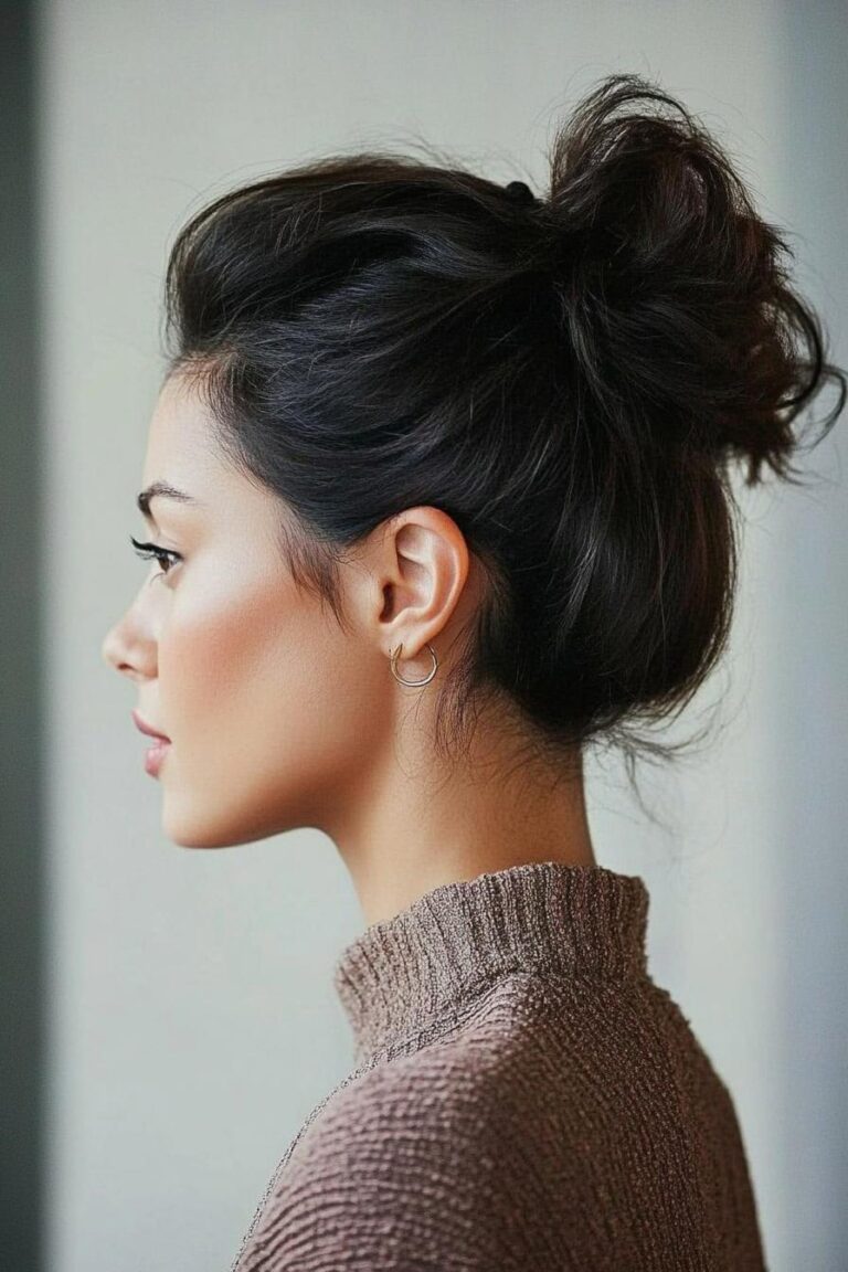 25 Easy Updo Styles for Short Hair - Project Hairstyles
