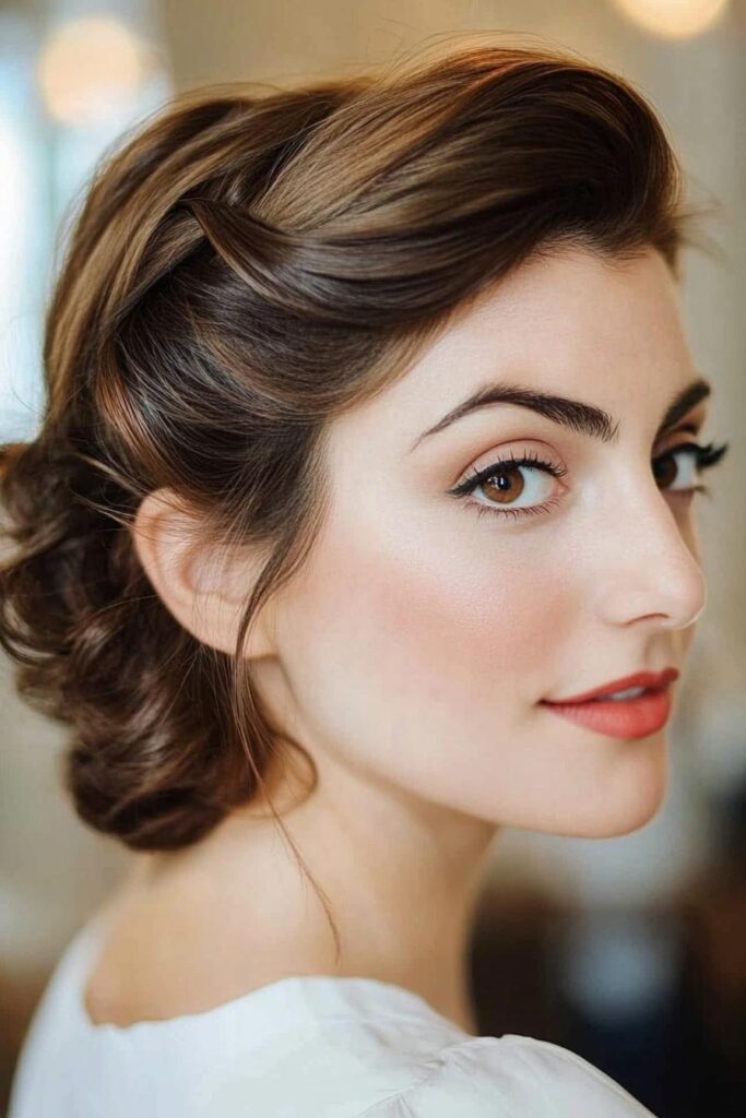25 Easy Updo Styles for Short Hair - Project Hairstyles