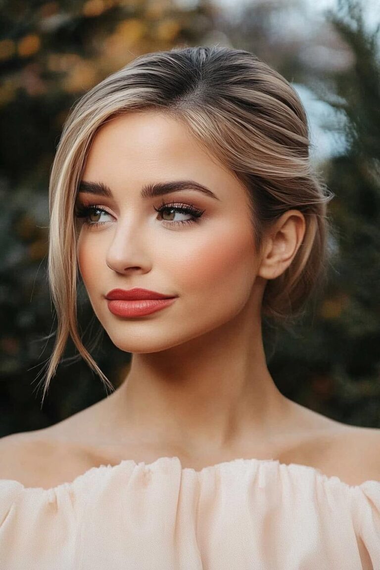 25 Easy Updo Styles for Short Hair - Project Hairstyles