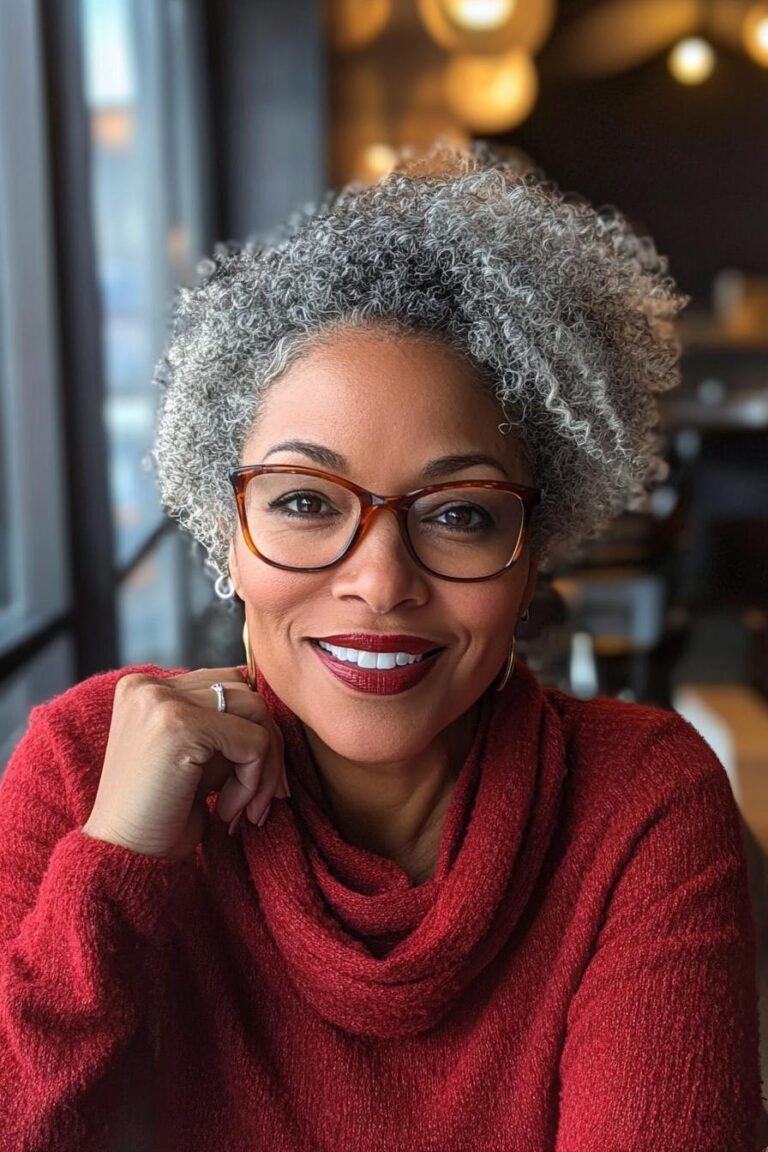 20 Natural 4A 4B Hairstyles for Mature Women