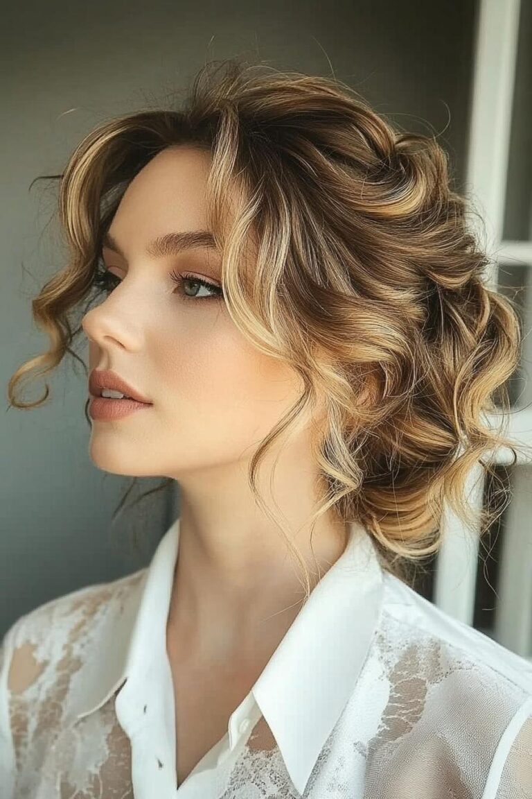 25 Easy Updo Styles for Short Hair - Project Hairstyles