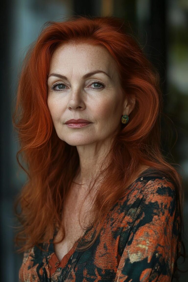 15 Copper Red Hair Colors for Mature Beauty