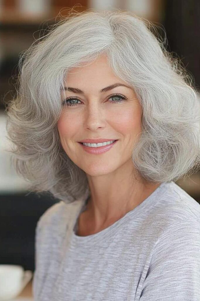 20 Classic Natural Hairstyles for Gray Hair