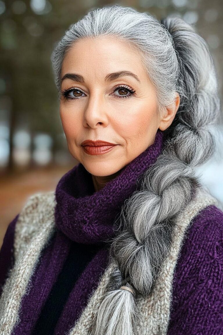 15 Comfortable Ponytail Styles for Mature Women