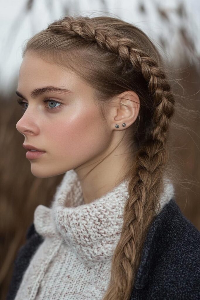 18 Elegant Winter Braid Hairstyles for Mature Women