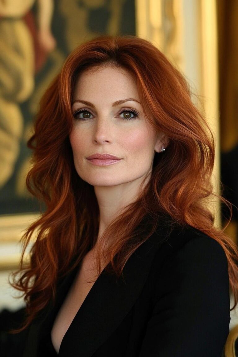 15 Copper Red Hair Colors for Mature Beauty
