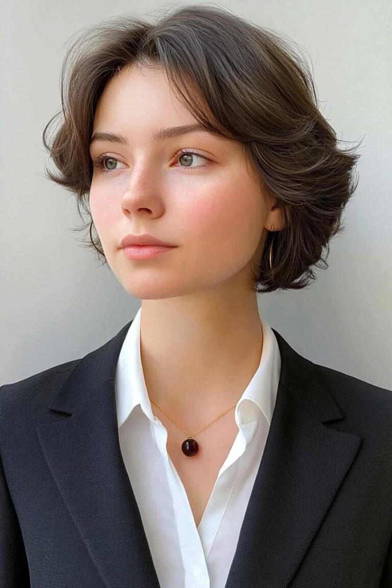 24 Voluminous Short Hairstyles with Layers