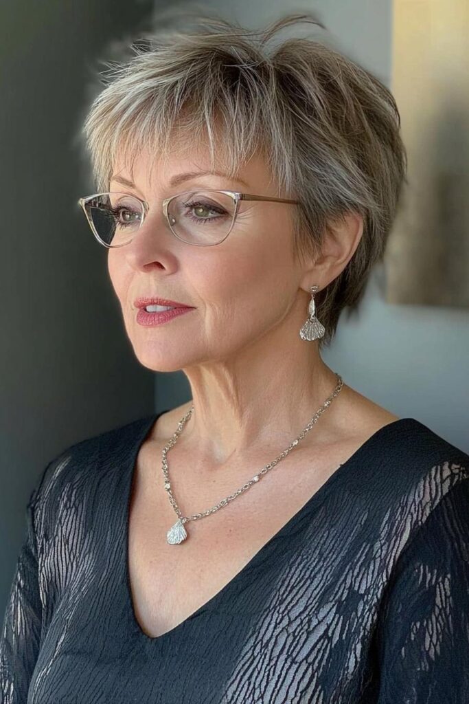 18 Sassy Short Hairstyles for Women Over 65