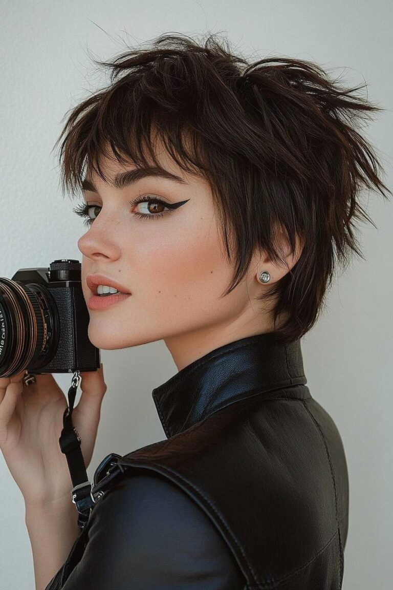24 Voluminous Short Hairstyles with Layers