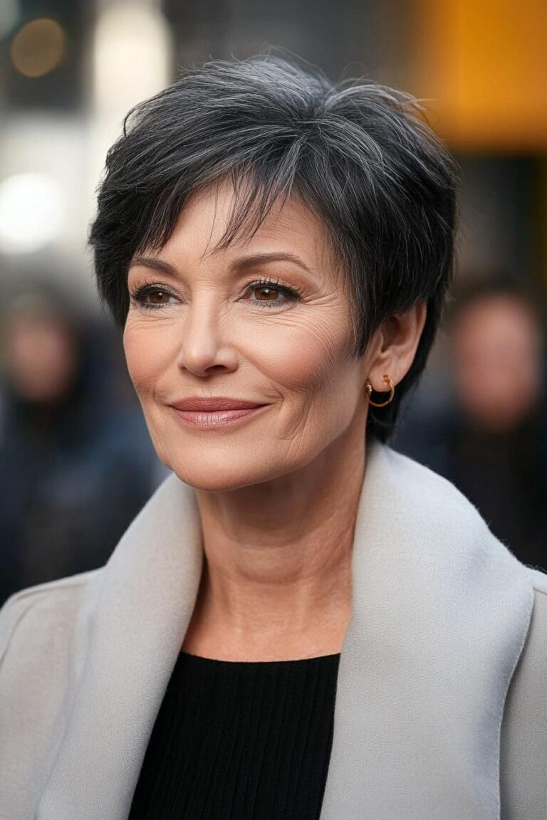 19 Flattering Short Hair Looks for Women Over 65