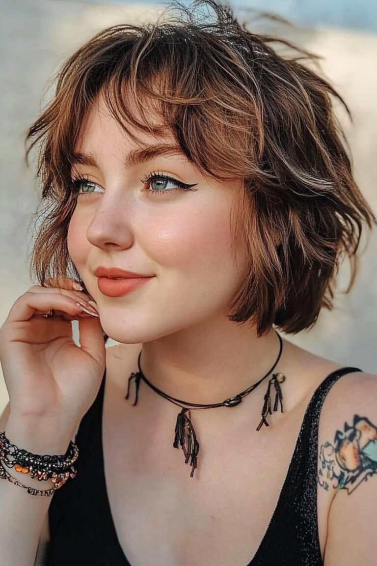 24 Voluminous Short Hairstyles with Layers